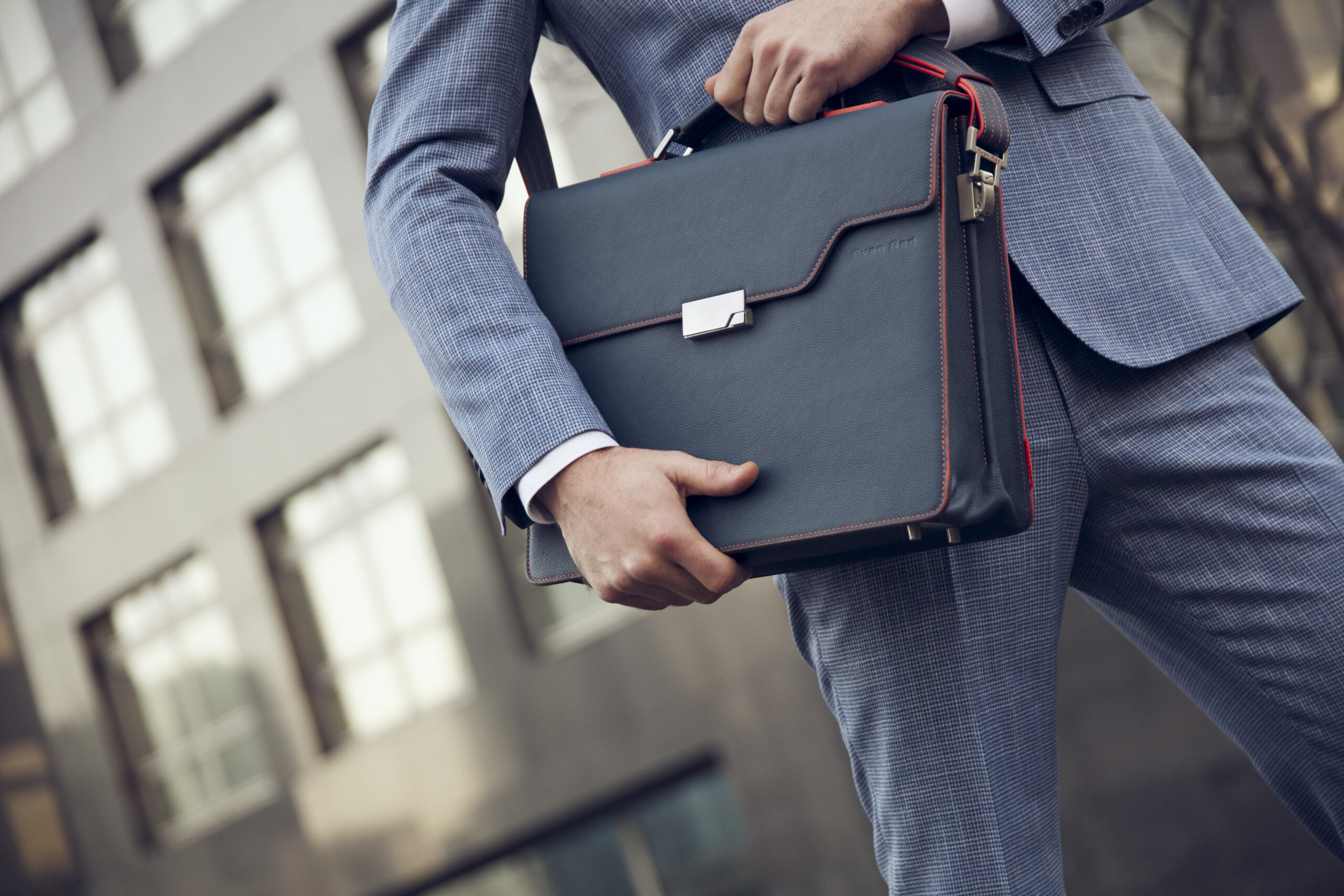 De laptoptassen van Evan Red zijn zowel praktisch als stijlvol