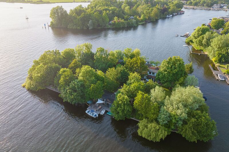 Dit privé-eiland in Nederland staat nu te koop op Funda